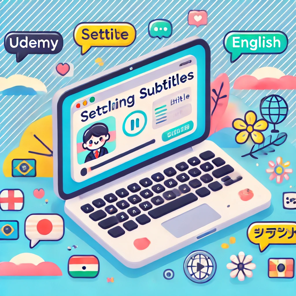 Udemyの日本語字幕・英語字幕の設定方法と翻訳テクニック - オンライン学習マスター